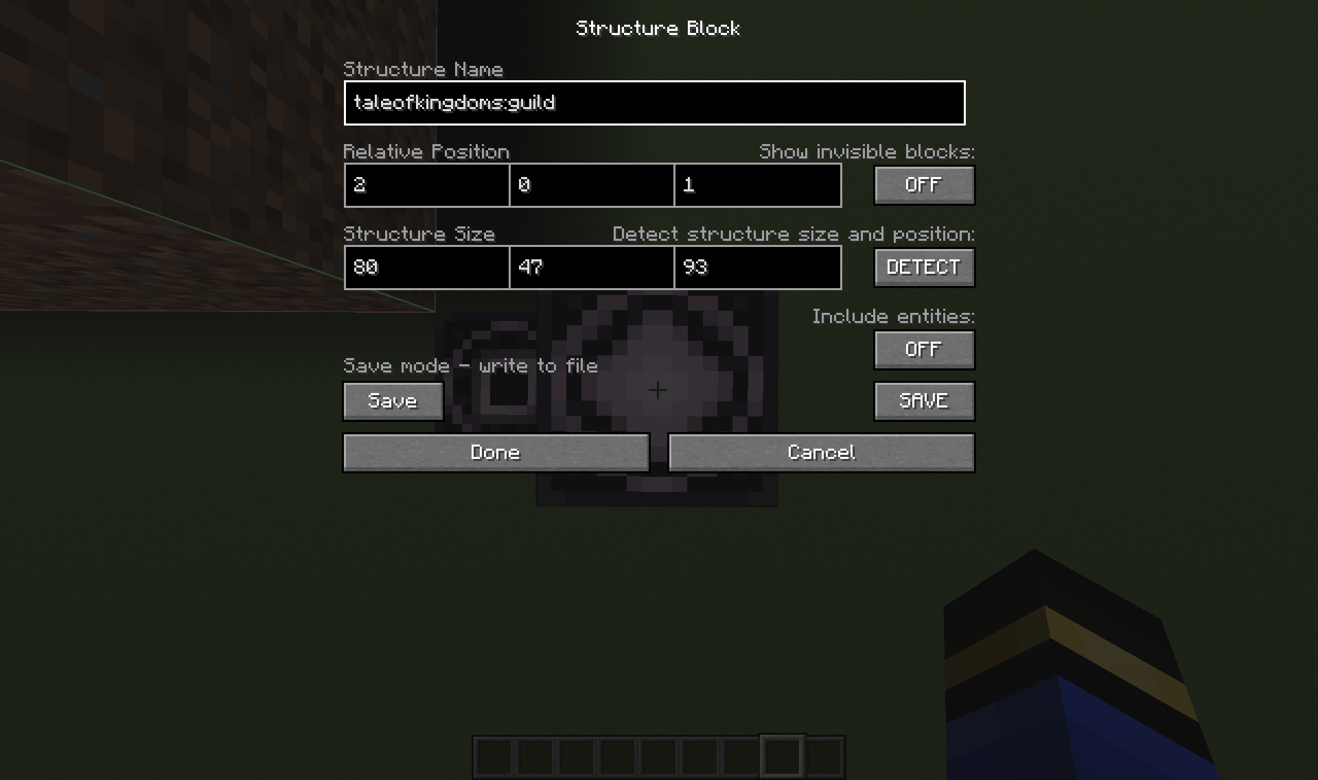 Huge Structure Blocks [fabric And Forge] Minecraft Mods Curseforge